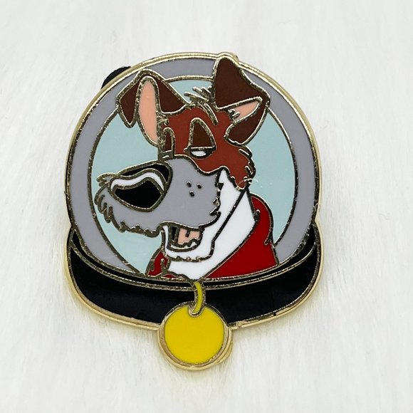 Disney | Jewelry | 525 Disney Oliver Company Dodger Collar Pin | Poshmark
